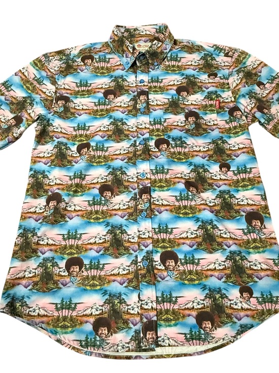 RSVLTS | Shirts | Rsvlts X Bob Ross Mens Large Kunuflex Short Sleeve ...